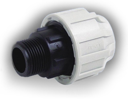 63mm MDPE x 2" Male BSP www.gasandwaterpipelines.co.uk